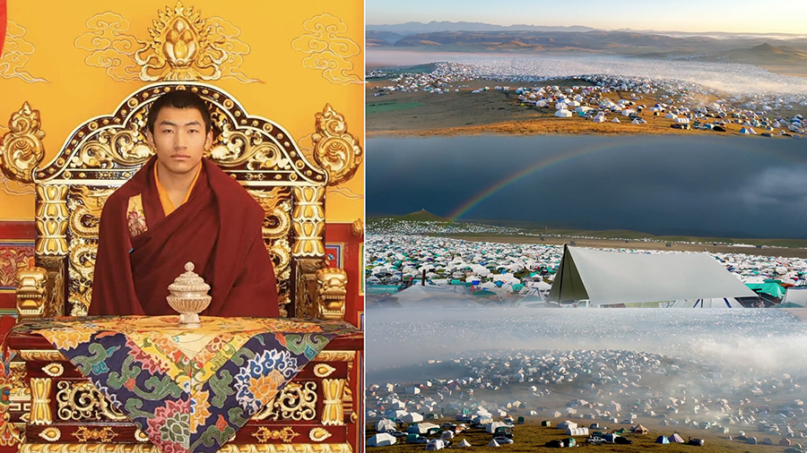 The seventh Gungthang Rinpoche to confer First Kalachakra Empowerment ...